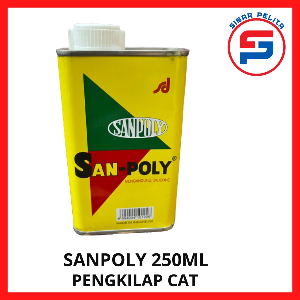 Jual SANPOLY PEMBERSIH/PENGKILAP MOTOR DAN MOBIL 250ML | Shopee Indonesia