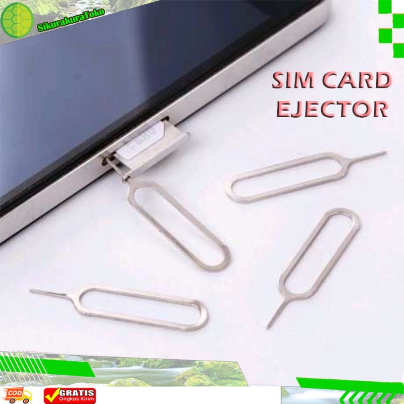 Jual Sim Card Tray Ejector Besi Tebal Simcard Pembuka Kartu Perdana HP ...