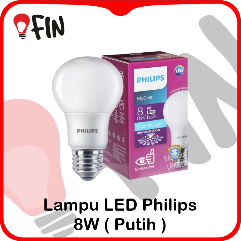 Jual Lampu Led Philips 8W | Shopee Indonesia