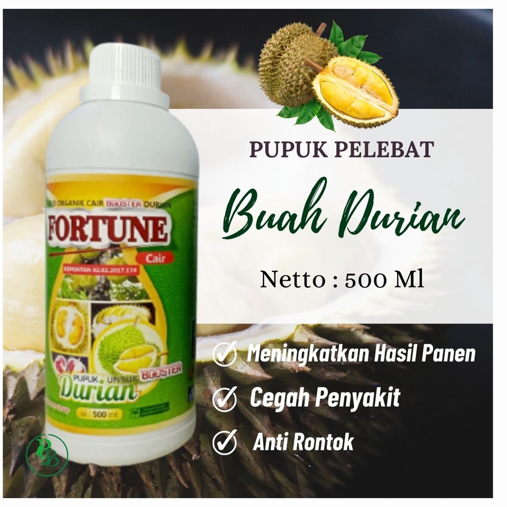 Jual Pupuk Buah Durian Supaya Berbuah Lebat, Booster Durian Montong Cair 500 ml | Shopee Indonesia