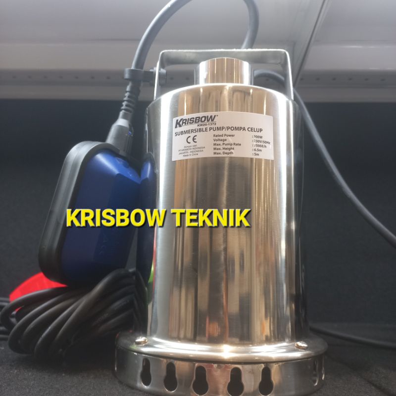 Jual Pompa Submersible Krisbow 300w (Saklar Otomatis) | Shopee Indonesia