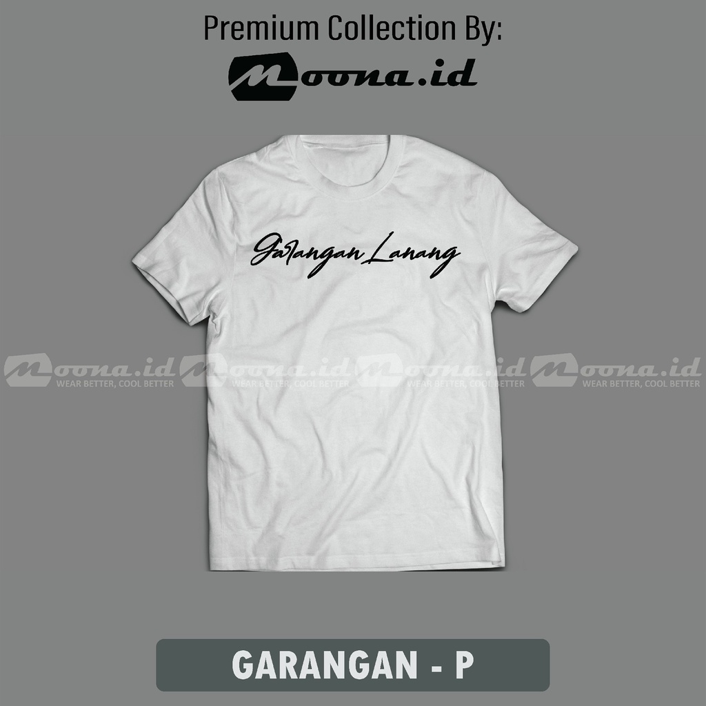 Jual Garangan Putih - Kaos Premium Moona - Kaos Desain Plesetan Lucu ... Jual Garangan Putih - Kaos Premium Moona - Kaos Desain Plesetan Lucu ...