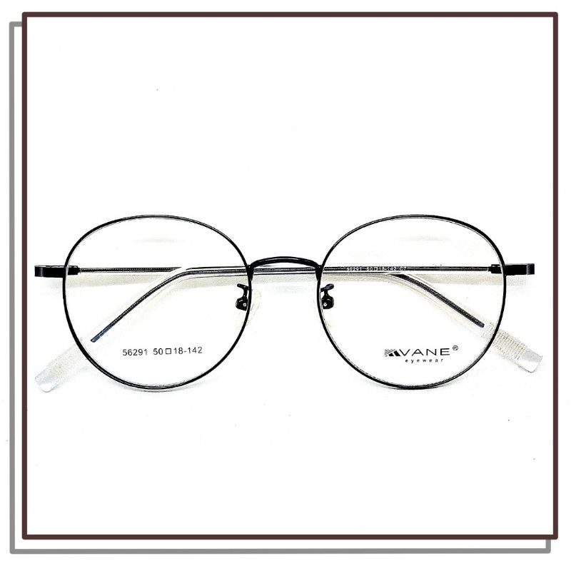 Jual FRAME KACAMATA BULAT KOREA VANE 56291 Model Keren Kualitas Bagus ...