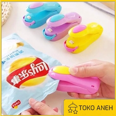 Jual Sealer Mini Kemas Makanan Warna Warni Perekat Kemasan Plastik Hand ...