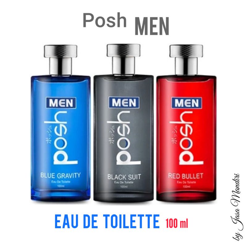 Jual Posh Men Eau De Toilette Botol 100ml | Shopee Indonesia