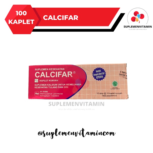 Jual Calcifar Suplemen Vitamin Mineral untuk Ibu Hamil dan Menyusui ...