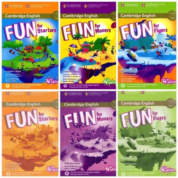 Jual Buku Cambridge Fun for Starters / Movers / Flyers (Student's Book ...