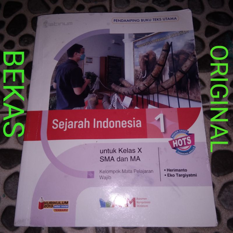 Jual Buku Sejarah Indonesia Kelas 10 X 1 SMA Platinum Tiga Serangkai Kurikulum 2013 Wajib revisi ...