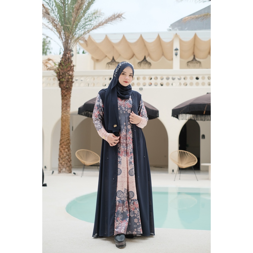 Jual Kazami - Sabina dress set outer - Pettern collection | Shopee ...