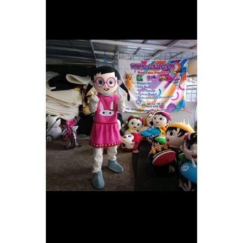 Jual kostum badut maskot mei mei | Shopee Indonesia