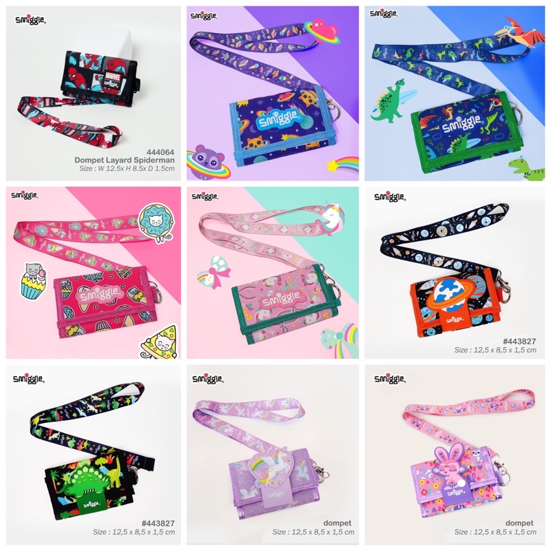 Jual dompet smiggle/wallet smiggle/dompet anak/smiggle dompet/smiggle ...