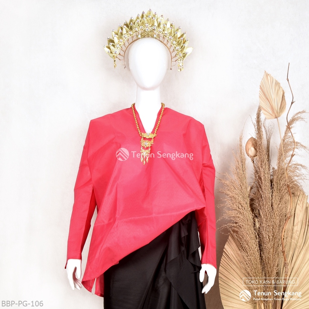 Jual Baju Bodo Adat Bugis Makassar Dewasa Polos Original Tokko Asli ...