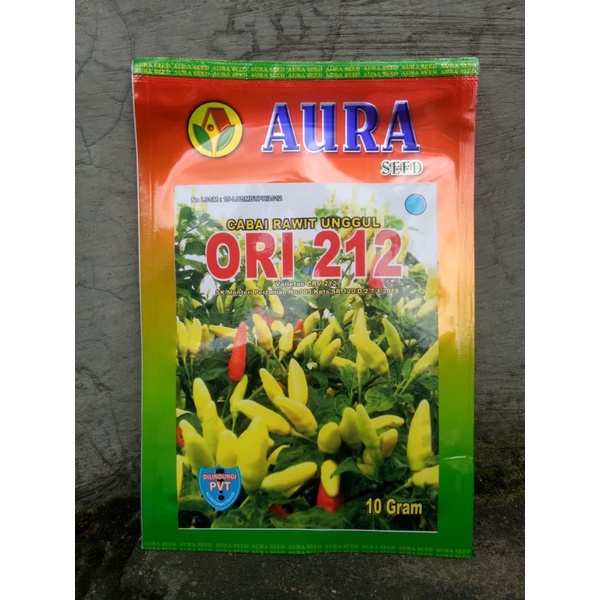 Jual Bibit Benih Cabe Rawit Unggulan ORI 212 Aura Seed | Shopee Indonesia