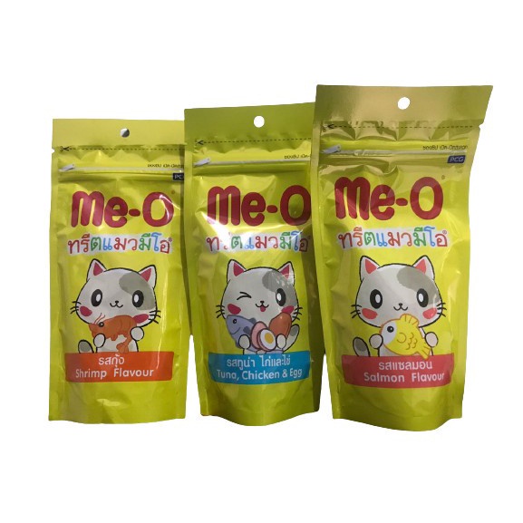 Jual Me-O Meo Dry Cat Snack Tuna Chicken Egg 50gr - Snack Kucing ...