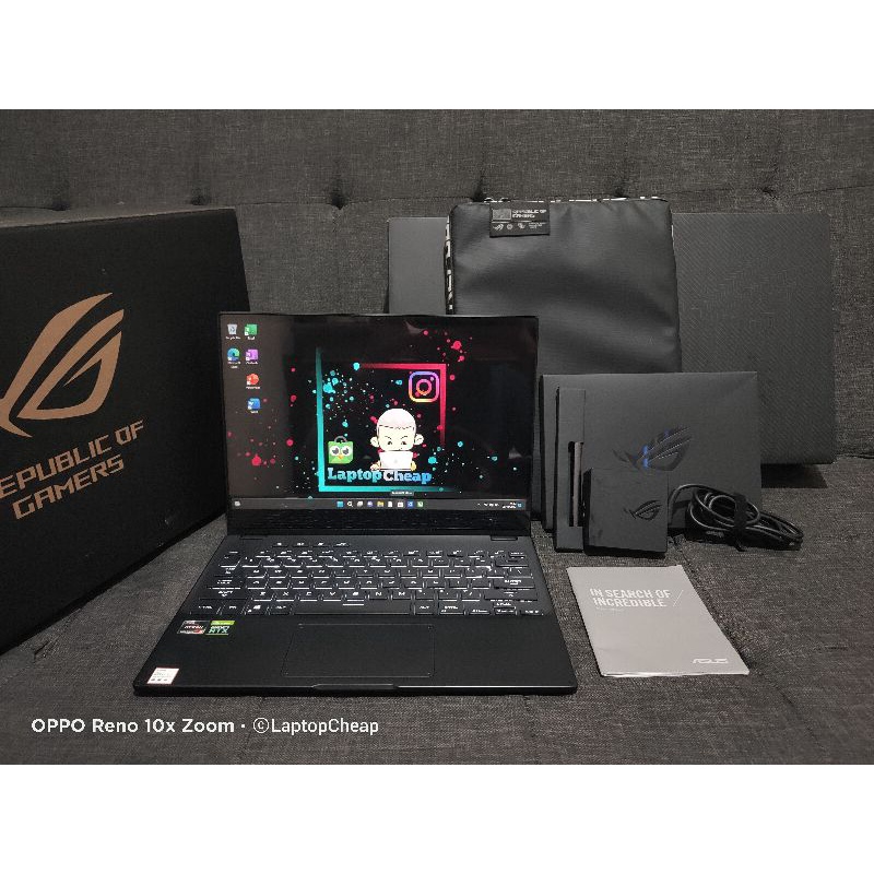 Jual Asus ROG FLOW X13 GV301QC Ryzen 9 5900HS RTX 3050Ti x Zephyrus G14 ...