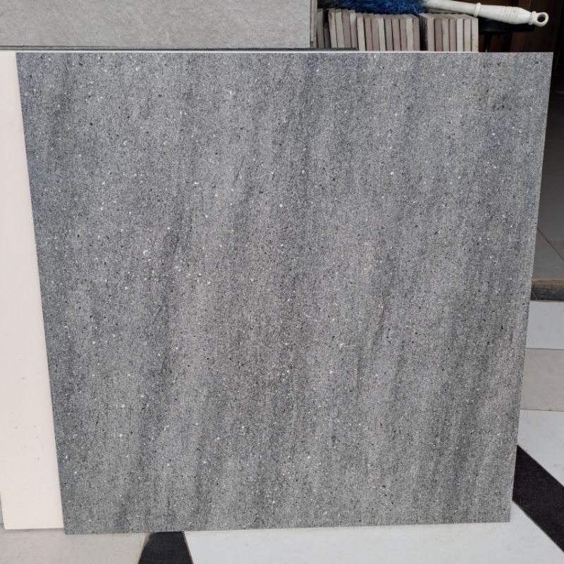 Jual granit lantai carport / teras infiniti kwC 60x60 SANDSTONE GREY ...