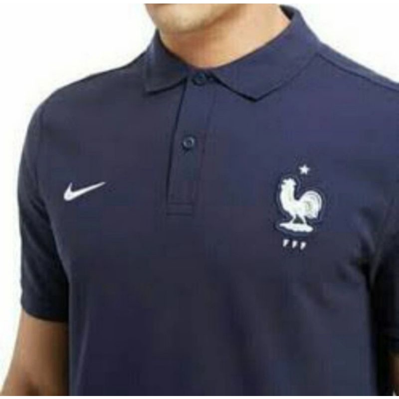 Jual Kaos Polo Kerah Timnas Perancis France World Cup 2022 Pria Wanita ...