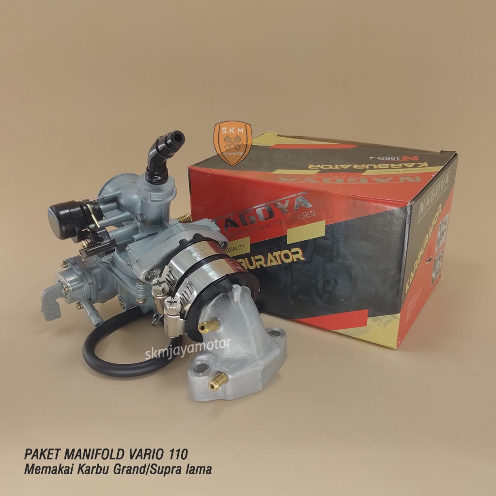 Jual Paket Manifold Manipul Vario110 Memakai Karbu Grand/Karbu Supra ...