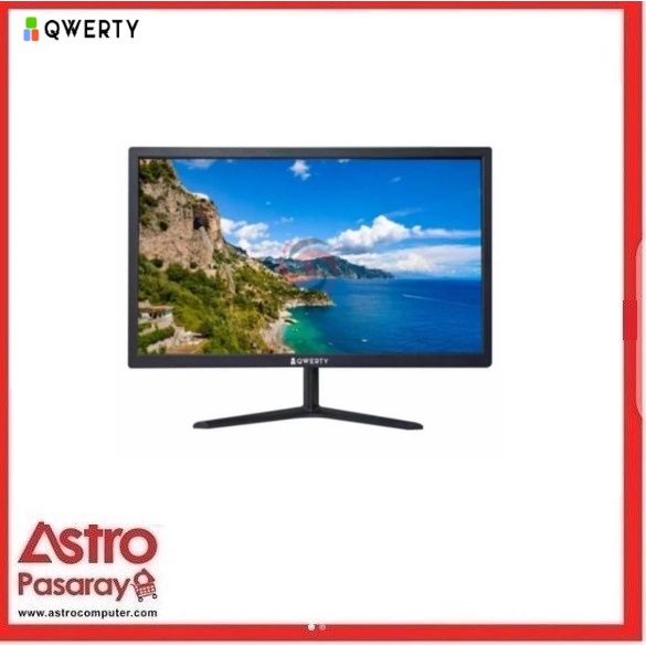Jual MONITOR QWERTY LED QM-220VH 22" HDMI VGA 3ms DISPLAY IPS 75Hz ...
