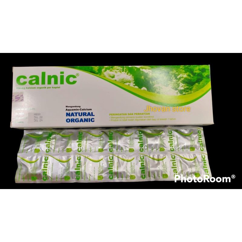 Jual CALNIC 10 Tablet ~ Digunakan untuk mengatasi kekurangan kalsium ...