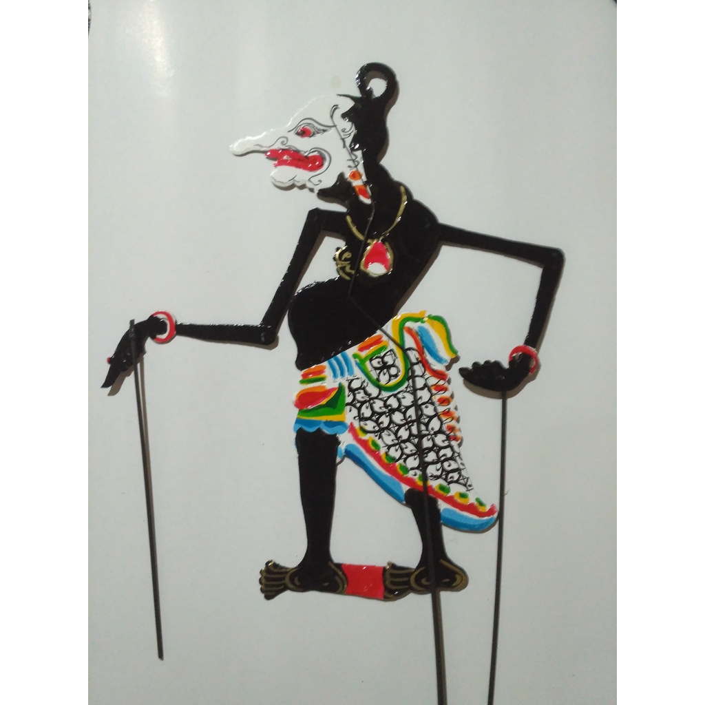 Jual PETRUK TOKOH WAYANG KULIT WAYANG KERTAS BAHAN KARTON DUPLEK ...