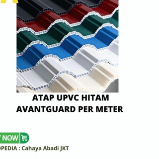 Jual ATAP UPVC HITAM HOLODECK PER METER | Shopee Indonesia
