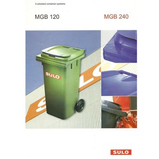 Jual SULO Germany ORIGINAL Container Tempat Sampah HDPE ASLI MGB 120 ...