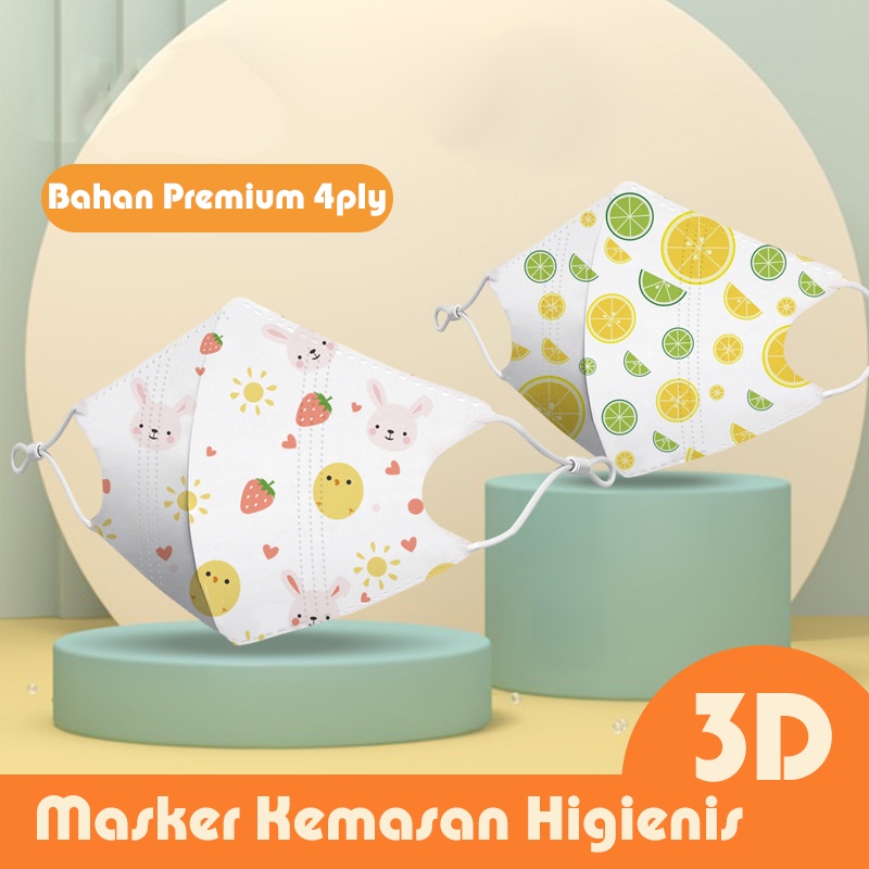 Jual Masker Bayi Balita 0-3 Tahun | Masker Anak Duckbill Kemasan ...