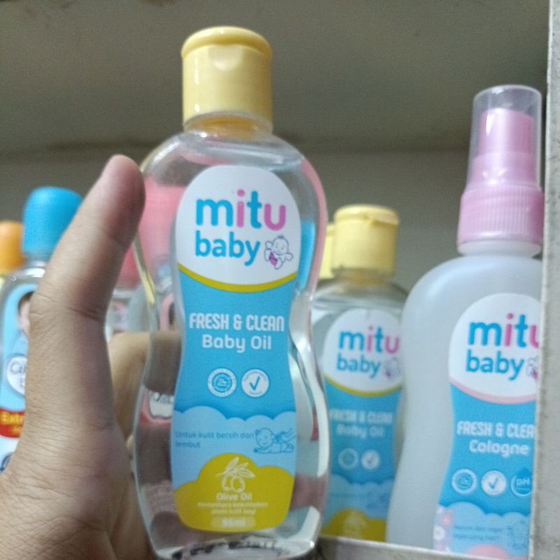 Jual MITU BABY OIL 95ML | Shopee Indonesia