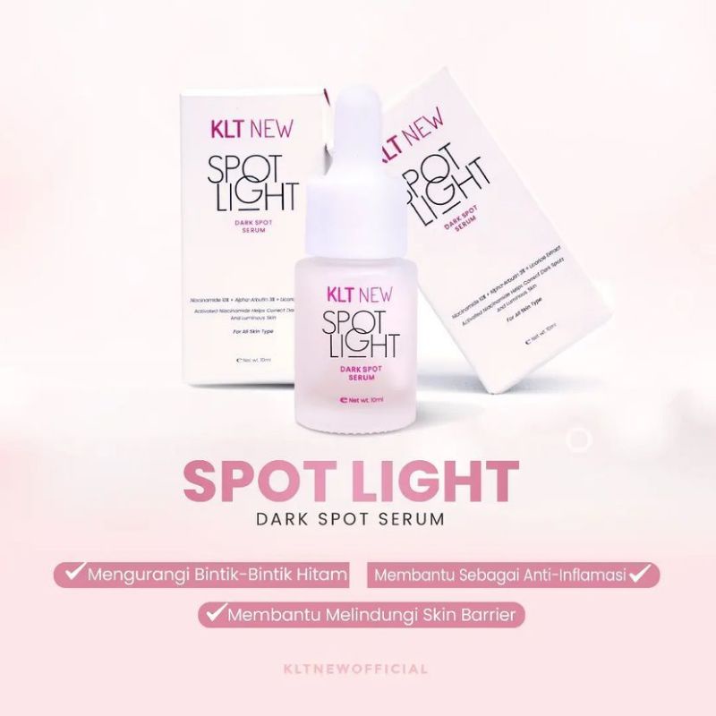 Jual KLT NEW SERUM/SPOTLIGHT SERUM/SERUM FLEK | Shopee Indonesia