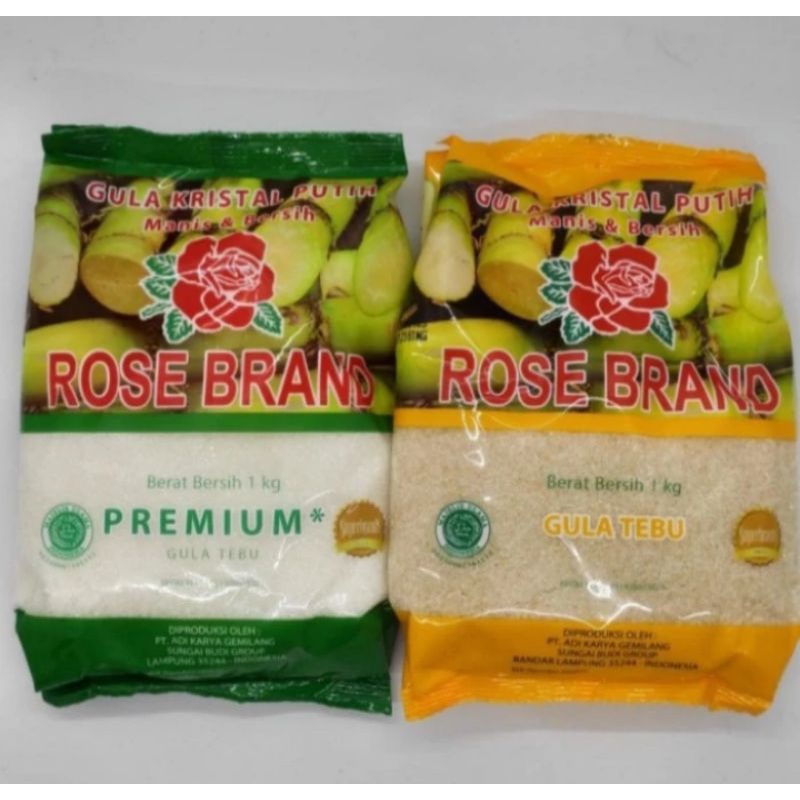 Jual Gula Pasir ROSE BRAND 1KG | Shopee Indonesia