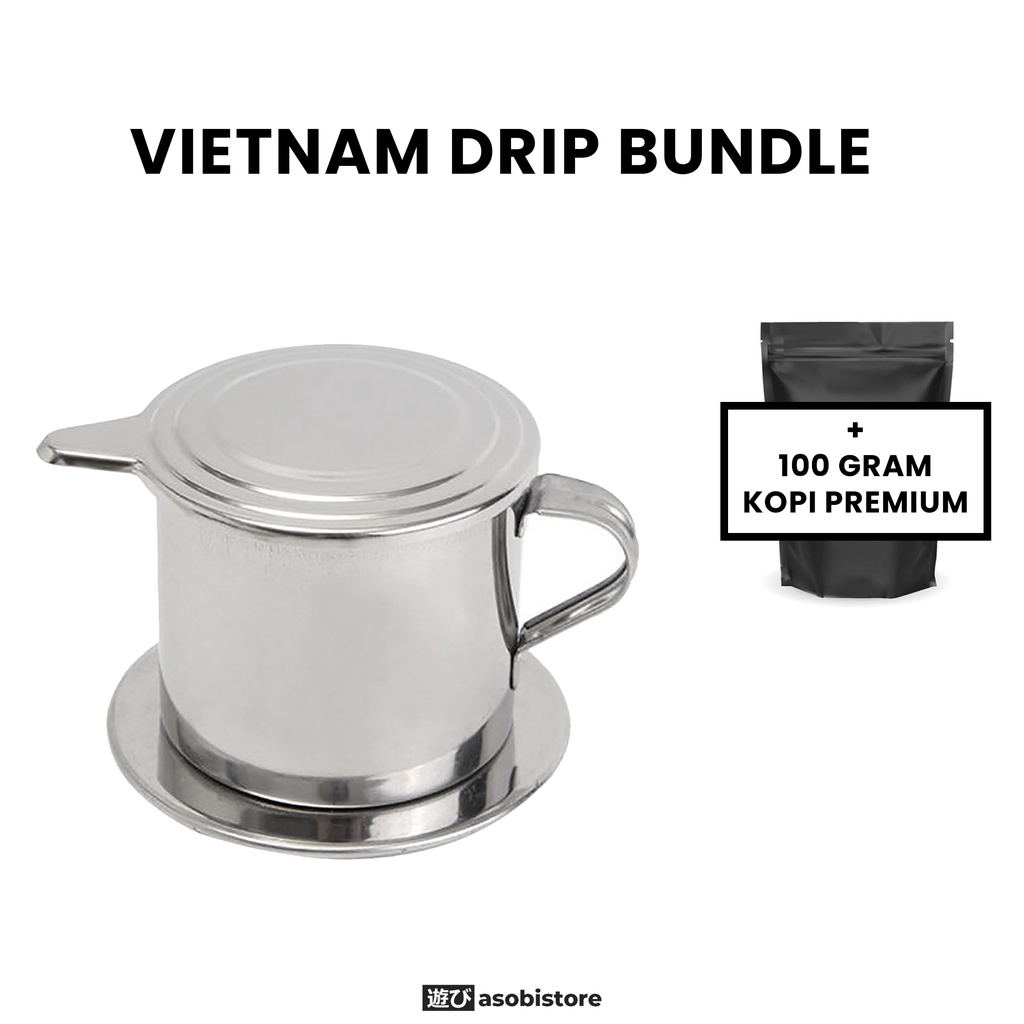 Jual 1 Set Paket Vietnam Drip + Kopi Premium Murah / Vietnam Drip ...