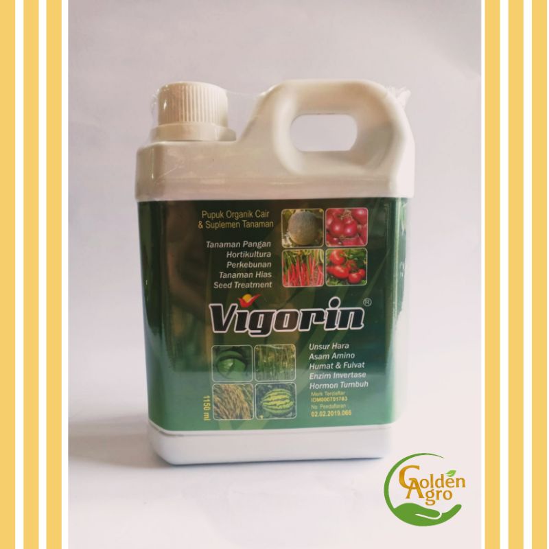 Jual VIGORIN PUPUK ORGANIK CAIR 1150ML ML KANDUNGAN UNSUR HARA LENGKAP ...