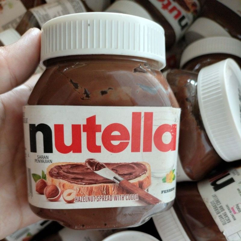 Jual Nutella Chocolate Hazelnut Spread / Selai Coklat Hazelnut - 200gr ...