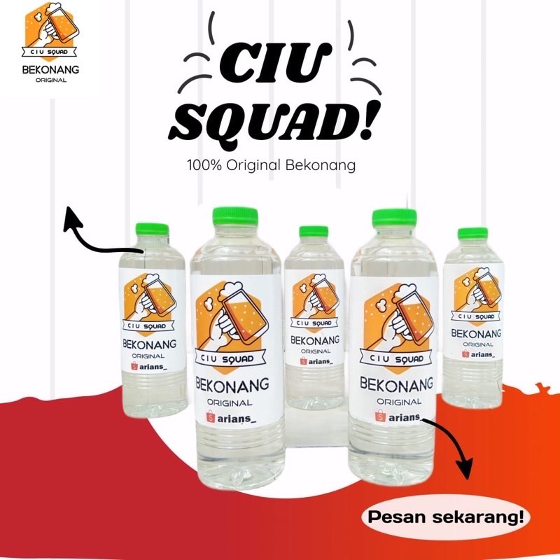 Jual minuman tradisional ciu lawaran 500ml | Shopee Indonesia