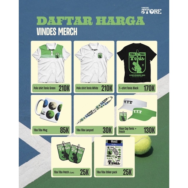 Jual Jastip Merch Vindes Store | Shopee Indonesia