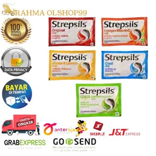 Jual strepsils permen/Strepsils cool/strepsil sugar free lemon | Shopee ...
