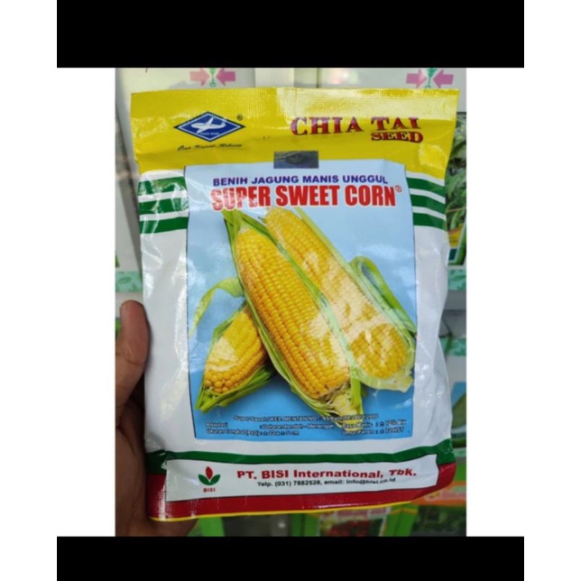 Jual Benih Jagung Manis SUPER SWEET CORN (250 Gram) Bibit Cap Kapal Terbang | Shopee Indonesia
