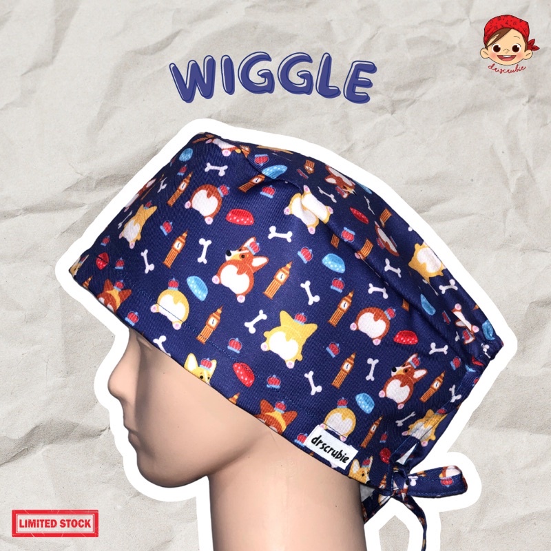 Jual Head Cap / Topi Bedah / Surgical Cap / Nurse Cap DS-234 Wiggle ...