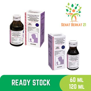 Jual Sanadryl Sirup Syrup Syr Obat Batuk Expectorant Ekspetoran 120 ml ...