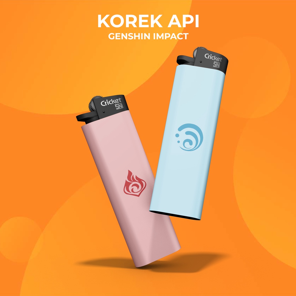Jual [BM Lighter] Genshin Impact || Korek Api Aesthetic / Korek Api ...