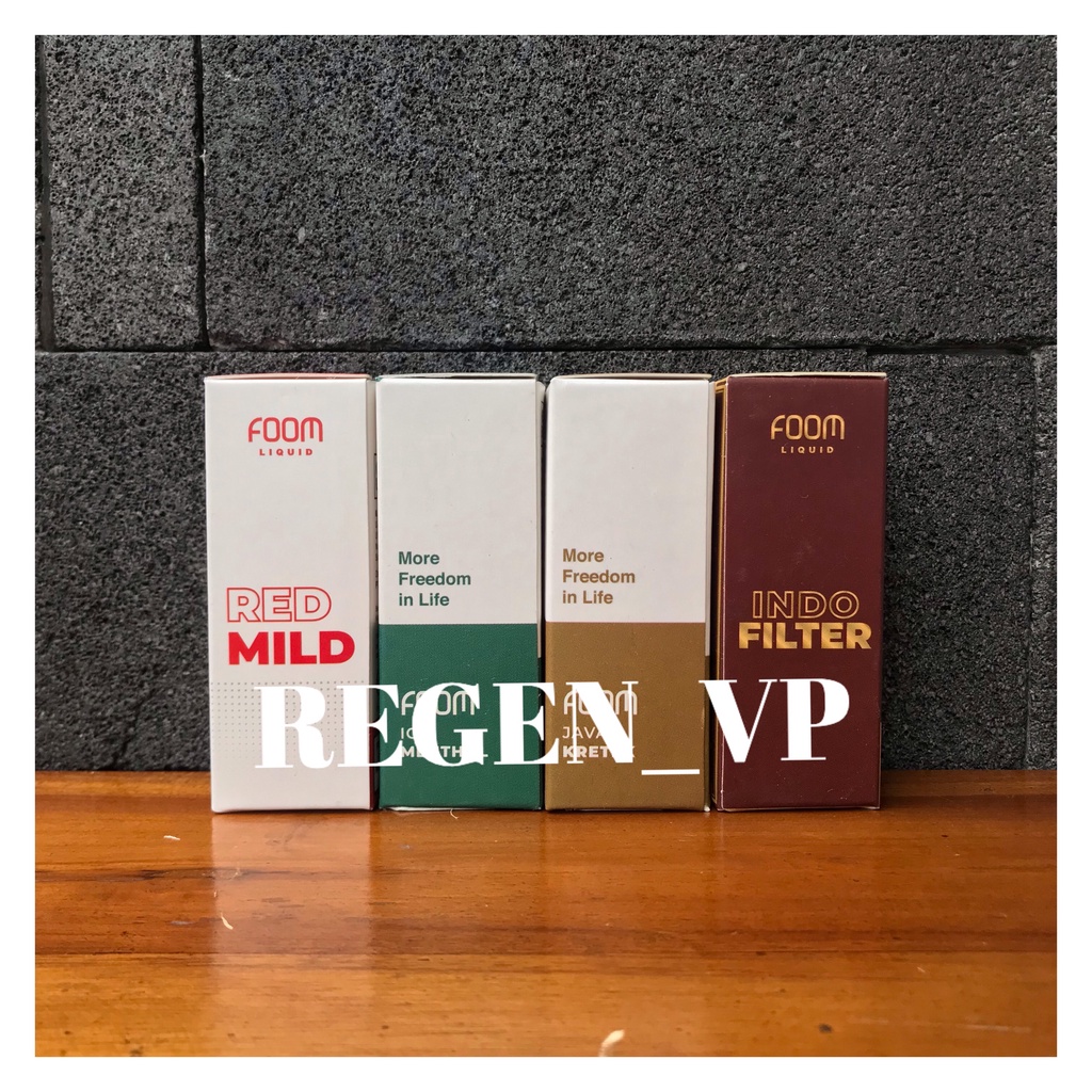 Jual LIQUID SALTNIC FOOM SERIES JAVA KRETEK ICY MENTHOL RED MILD INDO ...