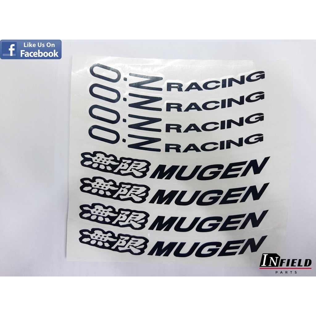 Jual stiker mugen stiker oz racing sticker velk mobil mugen oz racing ...