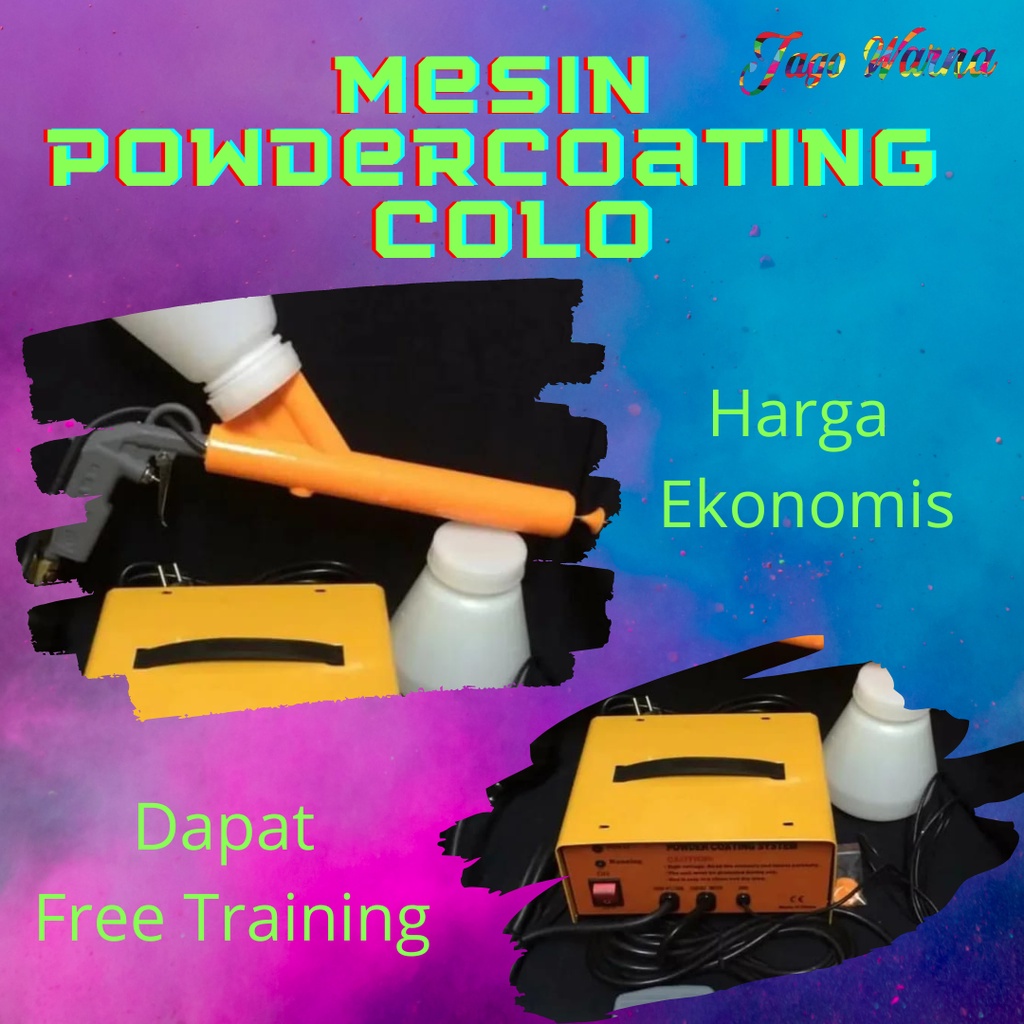 Jual Mesin Powder Coating Colo / Mesin Powder Coating Otomotif | Shopee ...