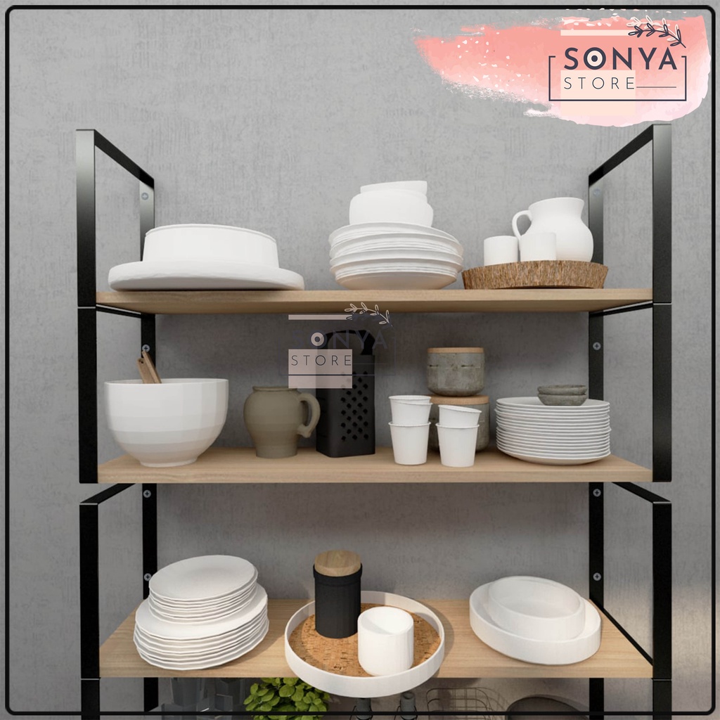 Jual Rak Besi Bumbu Dapur 2 Susun Serbaguna Rak Dapur Minimalis Hiasan ...