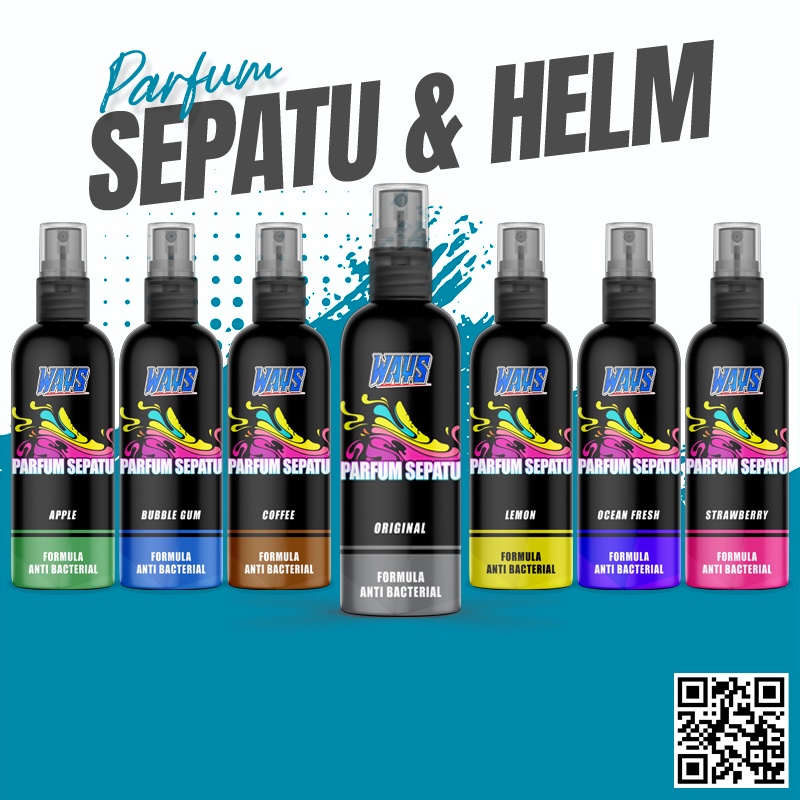 Jual PARFUM SEPATU HELM WAYS ORIGINAL - Spray Pengharum Pewangi Sepatu ...