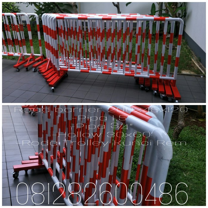 Jual Pita Pembatas Pagar Pembatas Jalan /Road Barrier /Barrier Gate ...