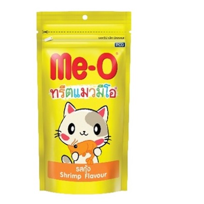 Jual Me-O Meo Dry Cat Snack Shrimp Flavor 50gr - Snack Kucing | Shopee ...
