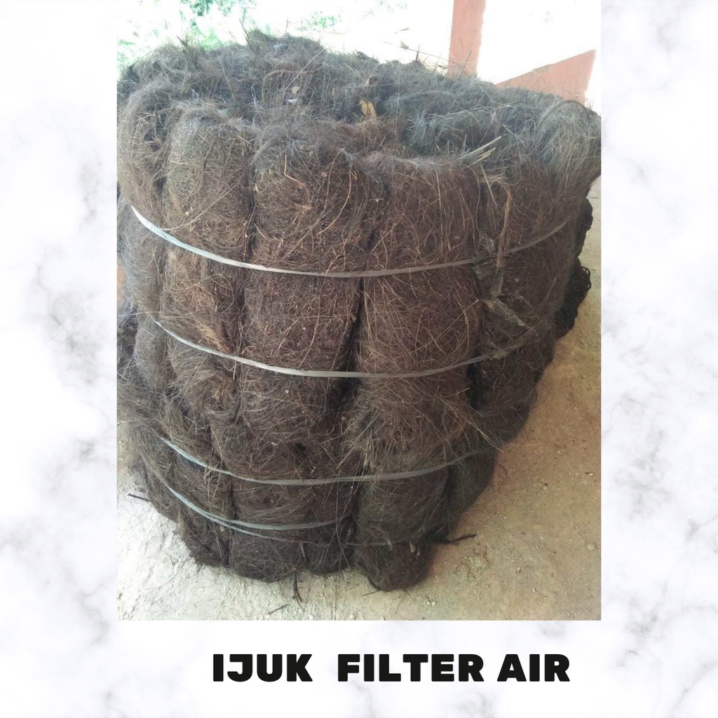 Jual Media Filter Ijuk Saringan Air Filter Limbah Pabrik Injuk Serabut ...