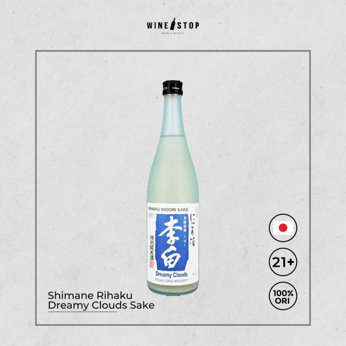 Jual Shimane Rihaku Dreamy Clouds Sake 720ml | Shopee Indonesia
